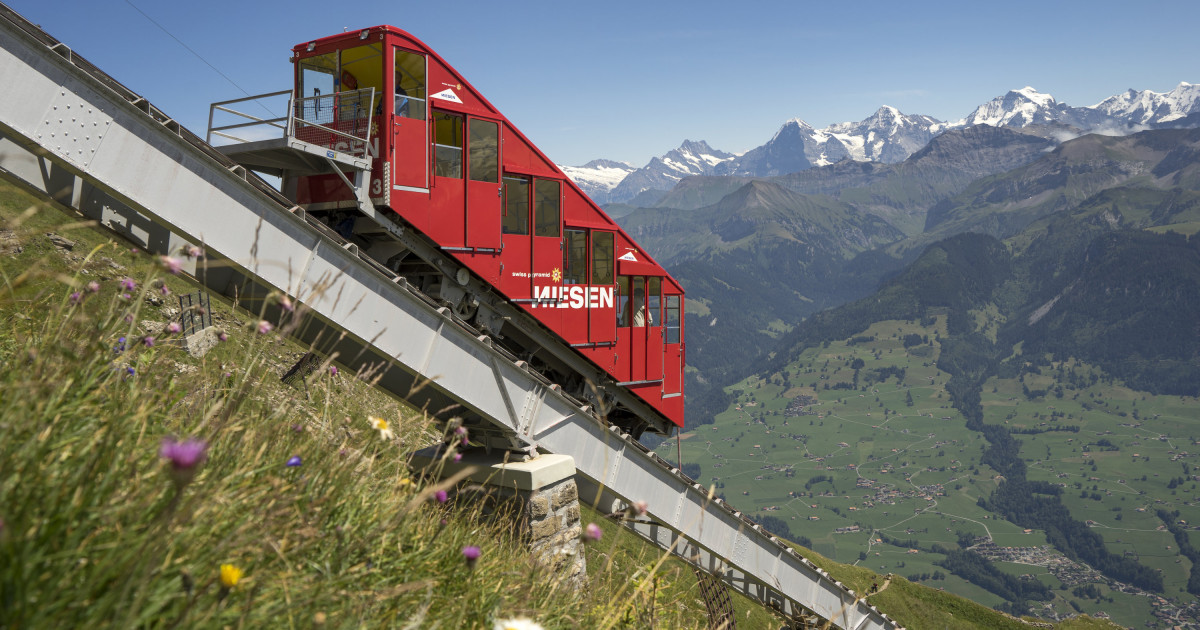 Niesen Pyramide / Free travel