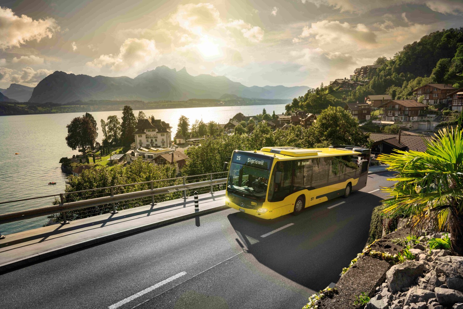 STI - Your bus partner in the Thun region / Berner Oberland Pass