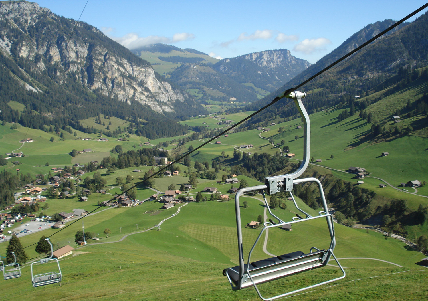 The holiday and excursion paradise in the Diemtigtal Valley / Berner ...